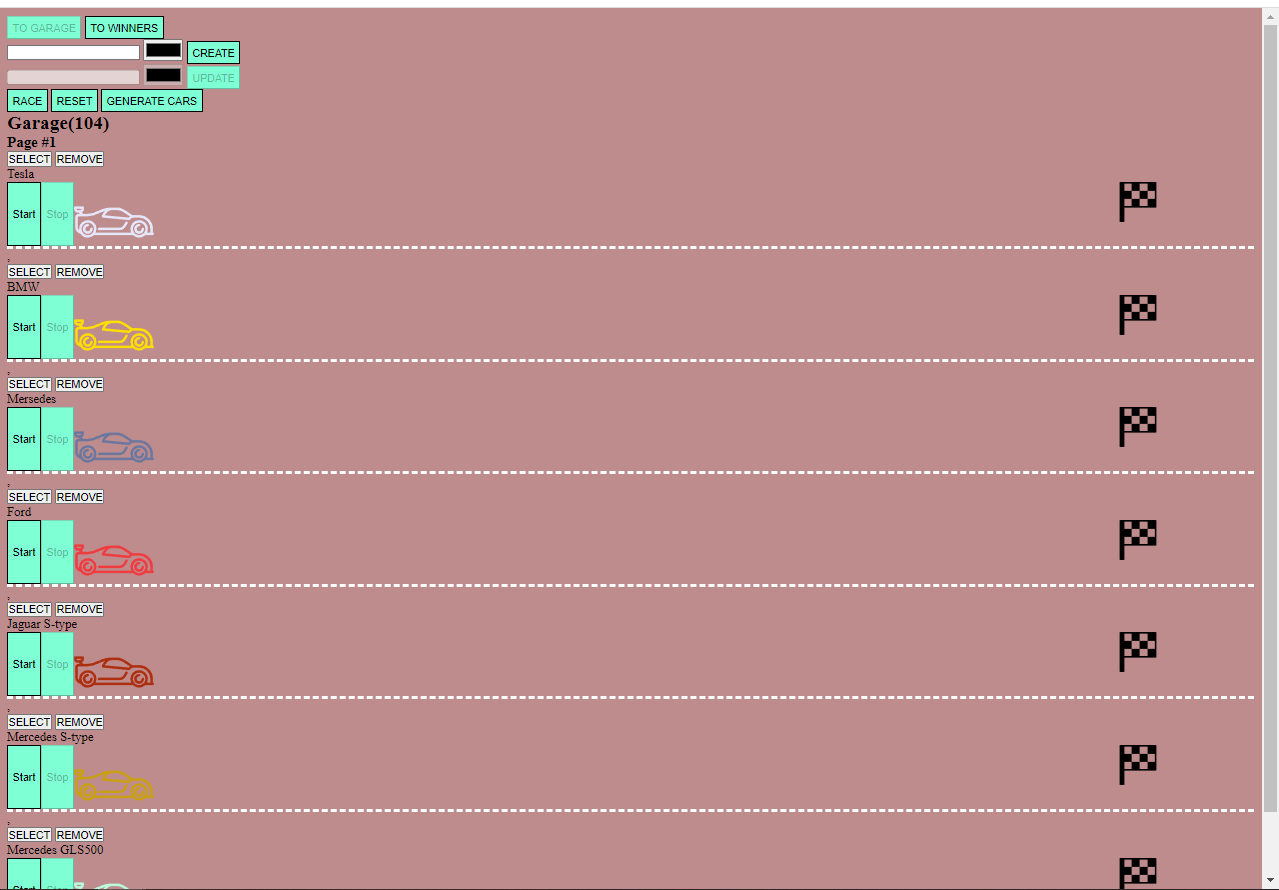 Async race (YAsereb) · Issue #685 · rolling-scopes-school/support · GitHub