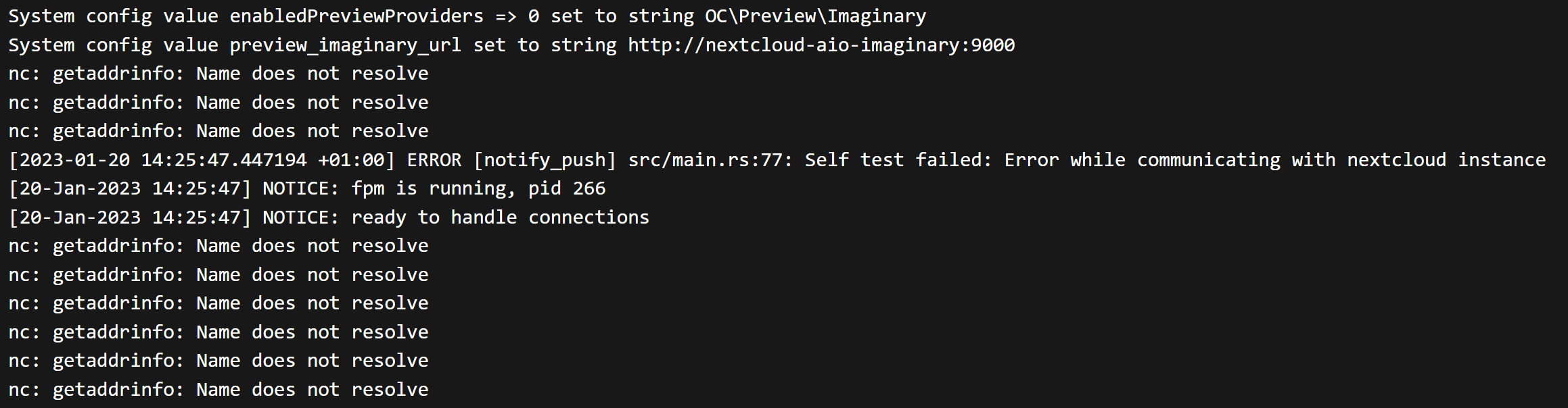 nextcloud container unable to reach itself using domain.tlk · Issue #1814 · nextcloud/all-in-one ...
