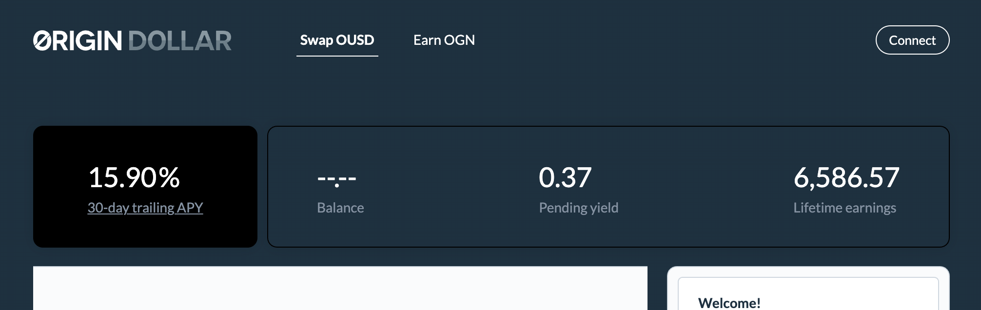 Some data not reset when wallet is disconnected · Issue #823 · OriginProtocol/origin-dollar · GitHub