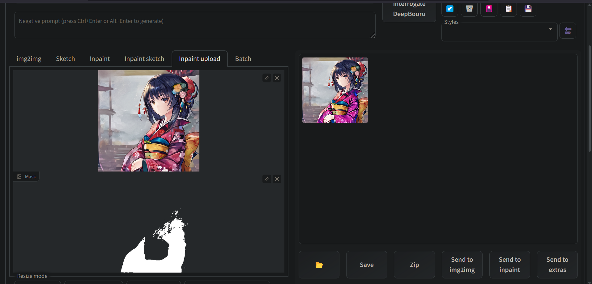 Can I generate a series of pics with different color clothes ...