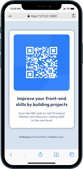 GitHub - Jasper-Ik/codeSCAN: A newbie code challenge in designing a qr code scan from frontend ...
