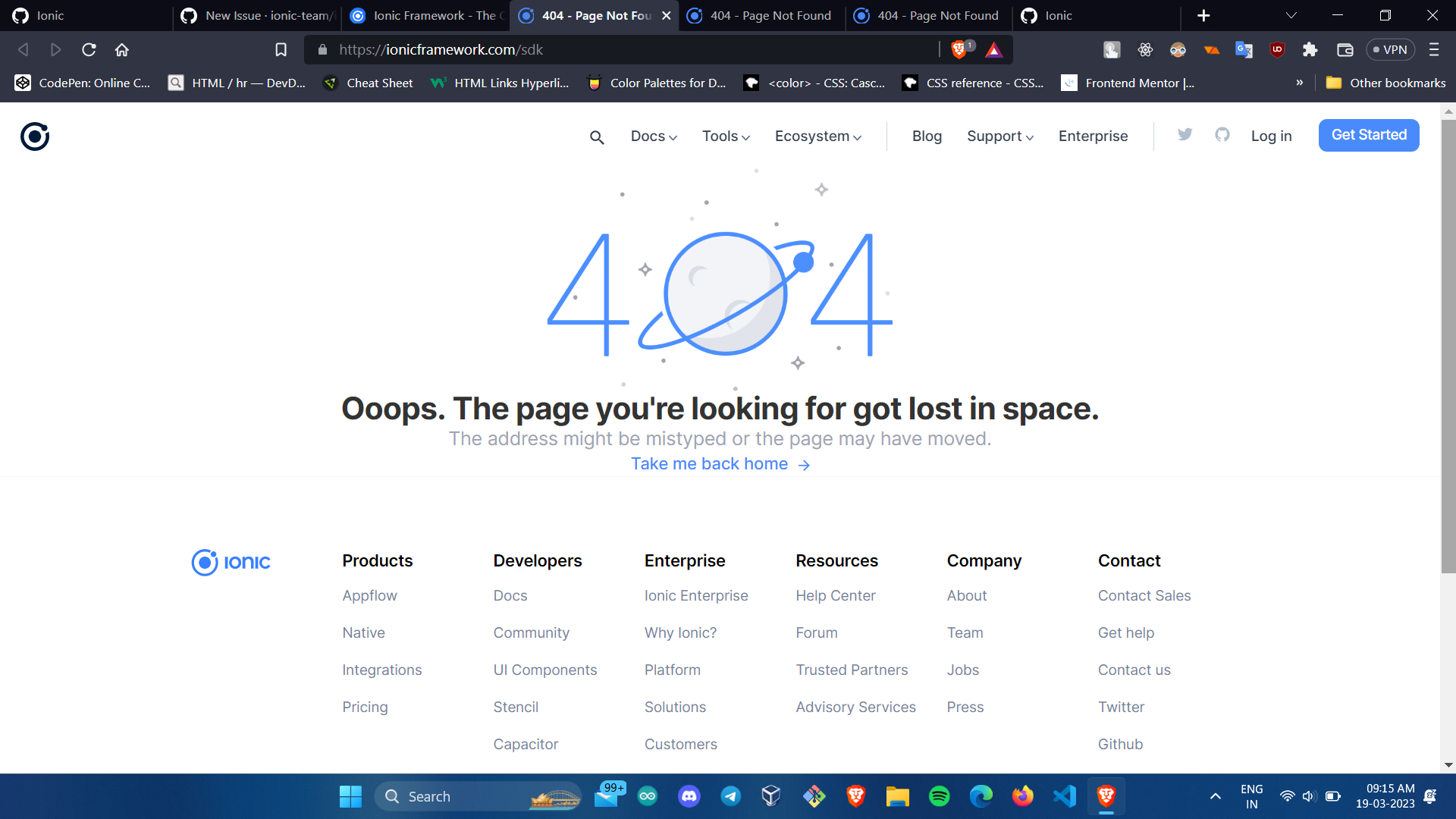 bug: some social links are broken · Issue #26980 · ionic-team/ionic-framework · GitHub
