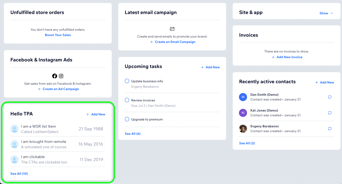 GitHub - just-jeb/wix-tpa-widget-template: A template repo for Wix TPA Dashboard Widget