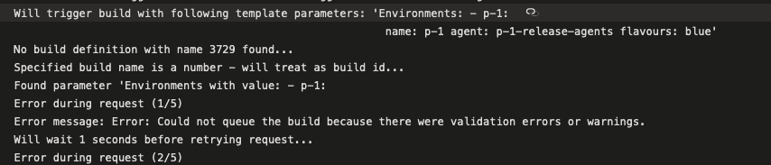 Can runtime parameters be passed in as multiline string? (required for object type parameters ...