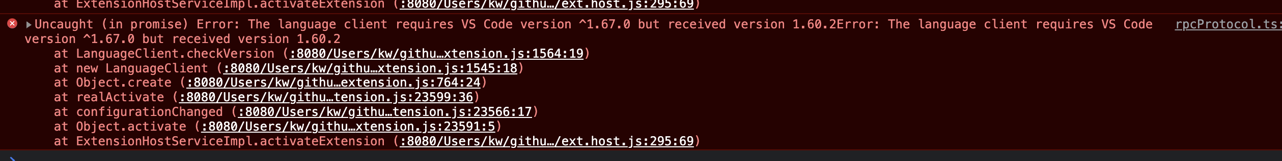 Feature 适配 Eslint 插件 226 版本 · Issue 1675 · Opensumicore · Github 6854