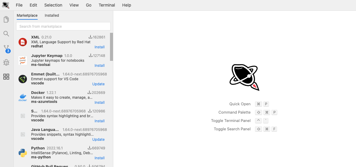 [BUG] 未打开编辑器时，顶部高度与左侧栏不同。 · Issue #1802 · opensumi/core · GitHub