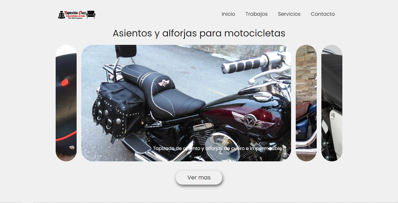 GitHub - dianacruzpro/SitioWeb-Tapiceria: 🛠Web Site for upholstery, with connection to a ...