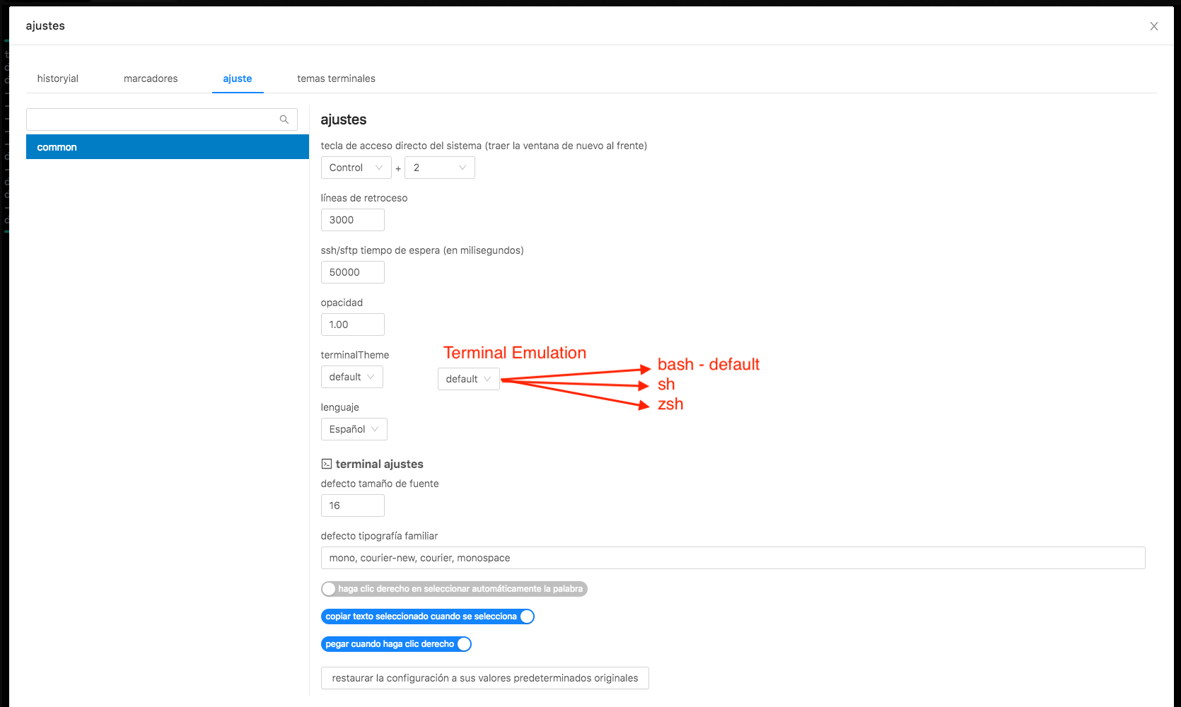 zsh settings ???? · Issue #1116 · electerm/electerm · GitHub