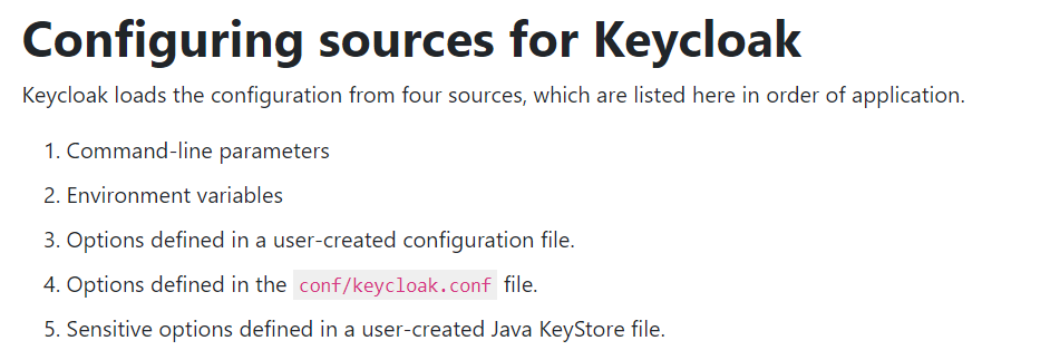 Minor typo in documentation (Server - Configuring Keycloak) · Issue #23460 · keycloak/keycloak ...