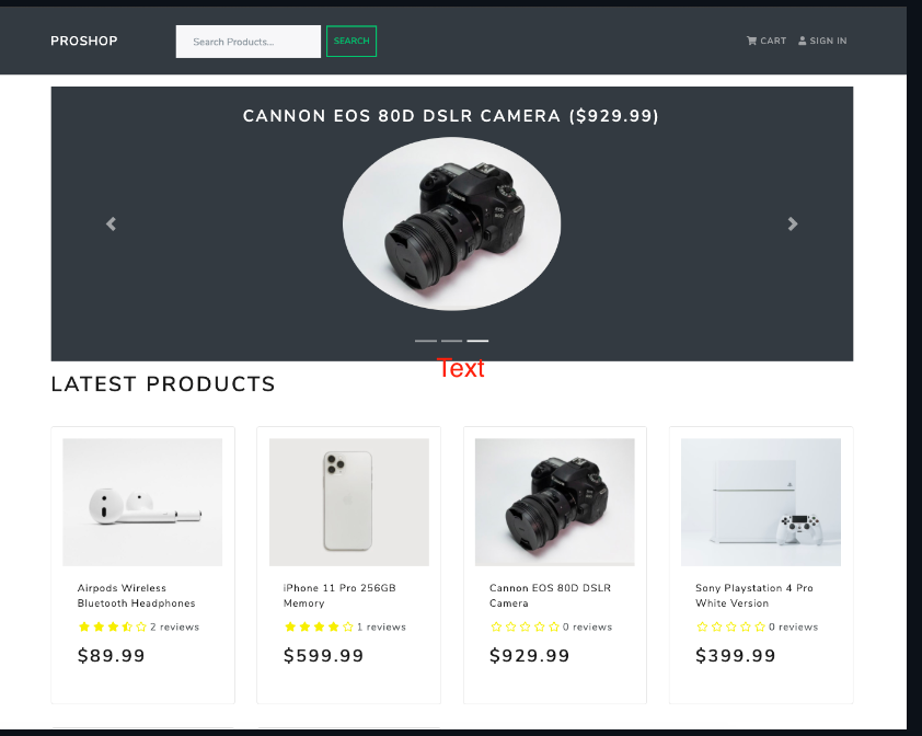 GitHub - Davraph/ProShop_Ecommerce