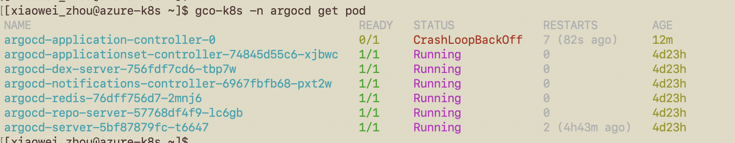 Argocd Application Controller Keeps In Crashloopbackoff State · Issue 13025 · Argoprojargo Cd 