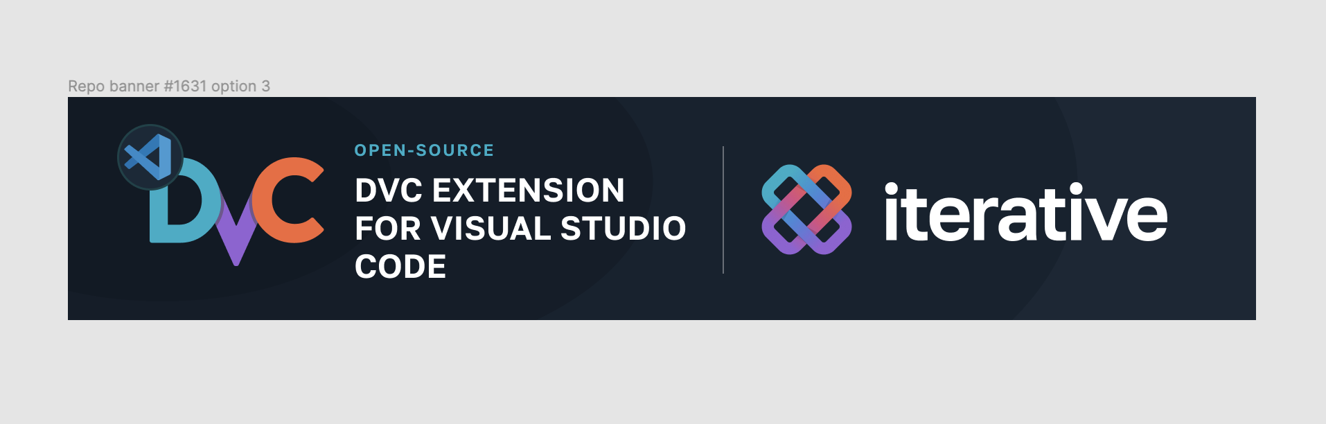 Repo banner · Issue #1631 · iterative/vscode-dvc · GitHub