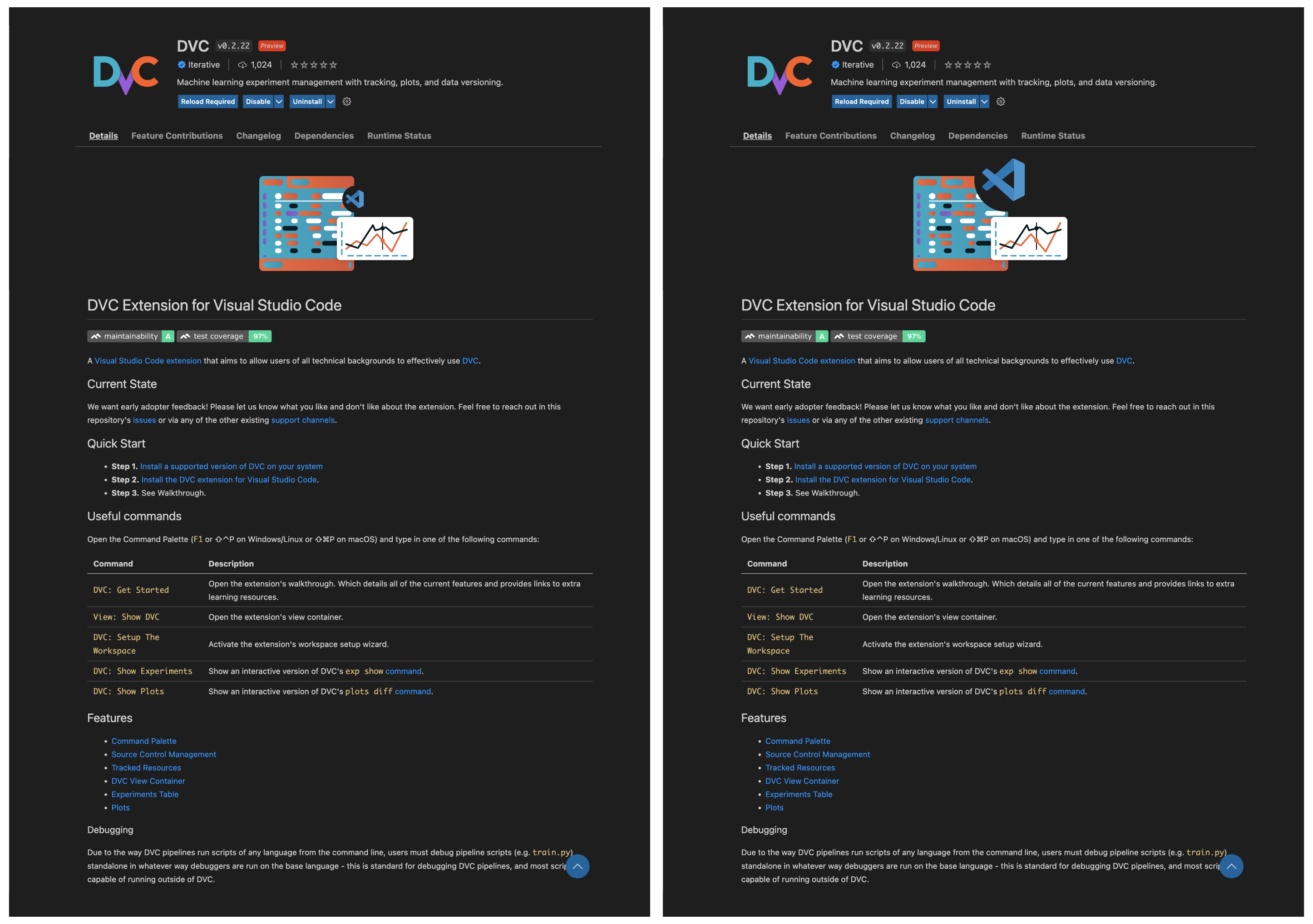 Repo banner · Issue #1631 · iterative/vscode-dvc · GitHub