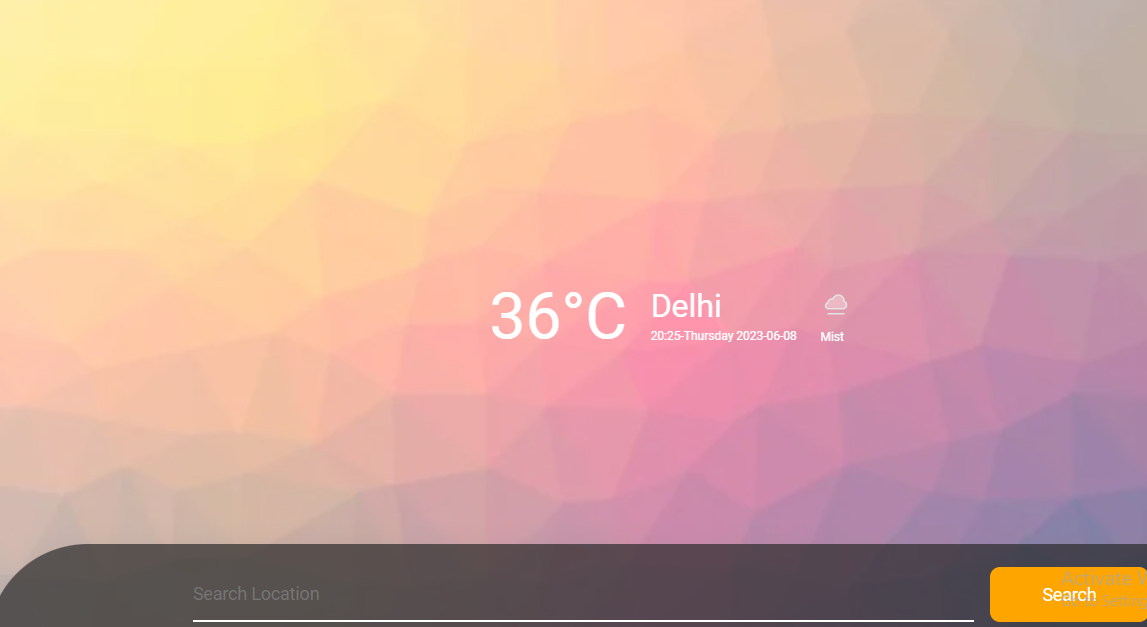 GitHub - vijaySadhuram/project_Weather_App: Create a weather app using JavaScript and a weather API