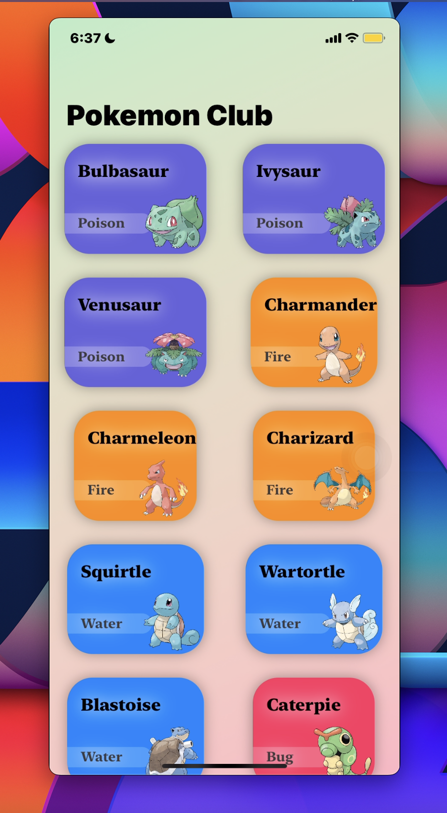 GitHub - CHIRAGGARORA/PokemonApp