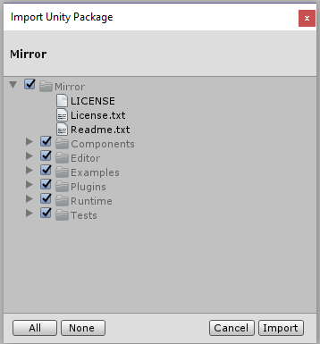 New Unity Package Release Not Working · Issue #679 · MirrorNetworking/Mirror · GitHub