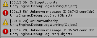 Host: Unknown Message Error: ClientAuthorityMessage · Issue #1112 ...