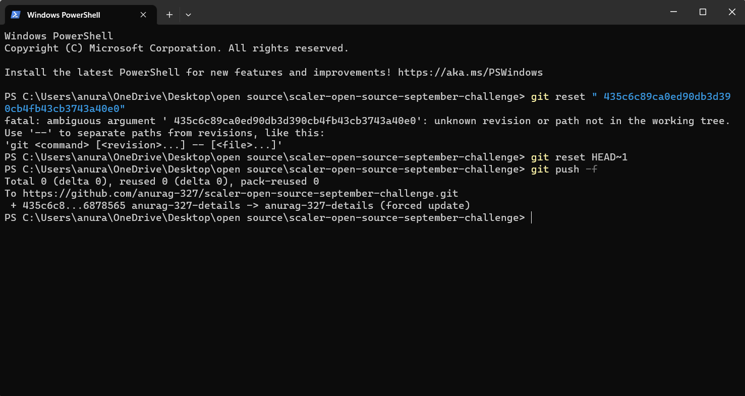 #Challenge 1 @anurag-327 · Issue #139 · scaleracademy/scaler-open-source-september-challenge ...