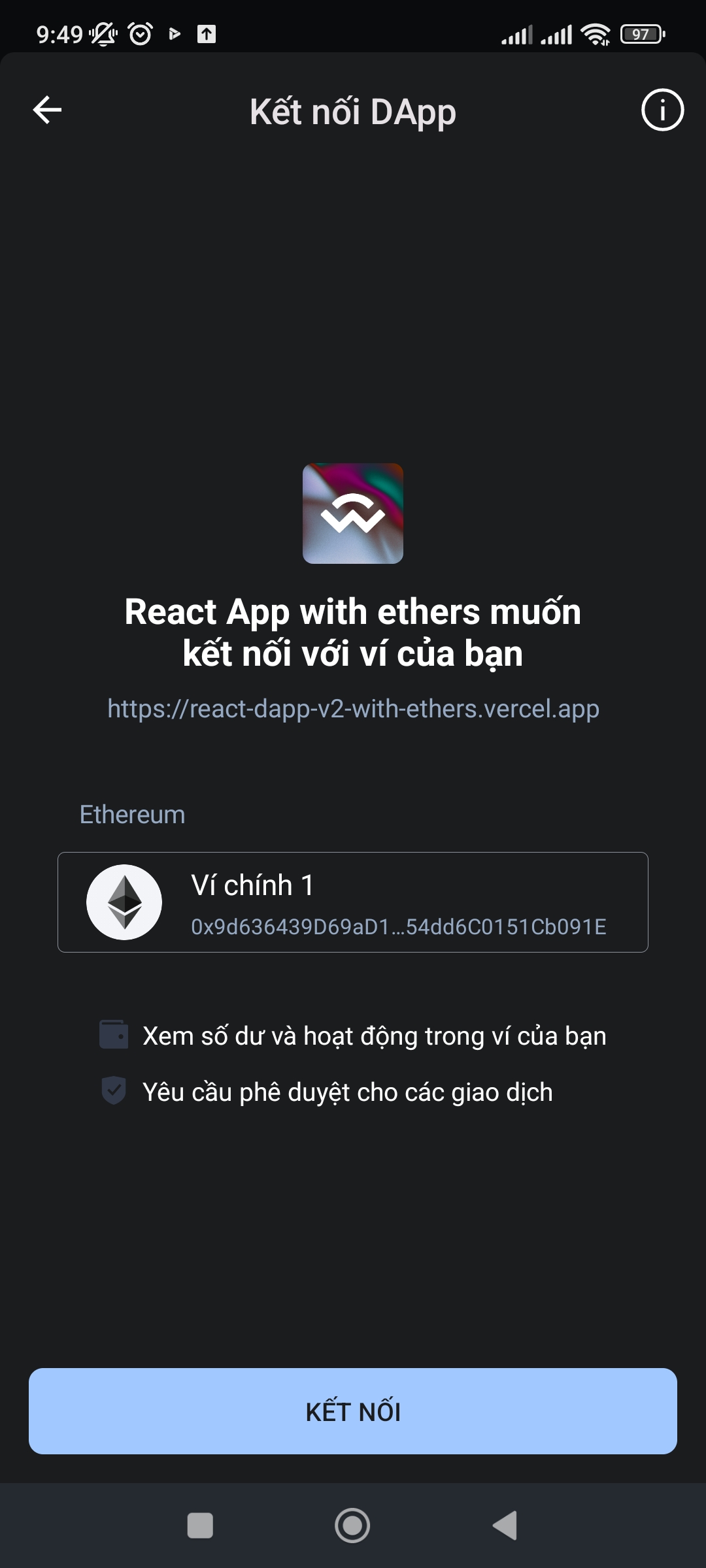 Cannot Connect To React App With Ethers In Trust Wallet · Issue 165 · Walletconnectweb 1140
