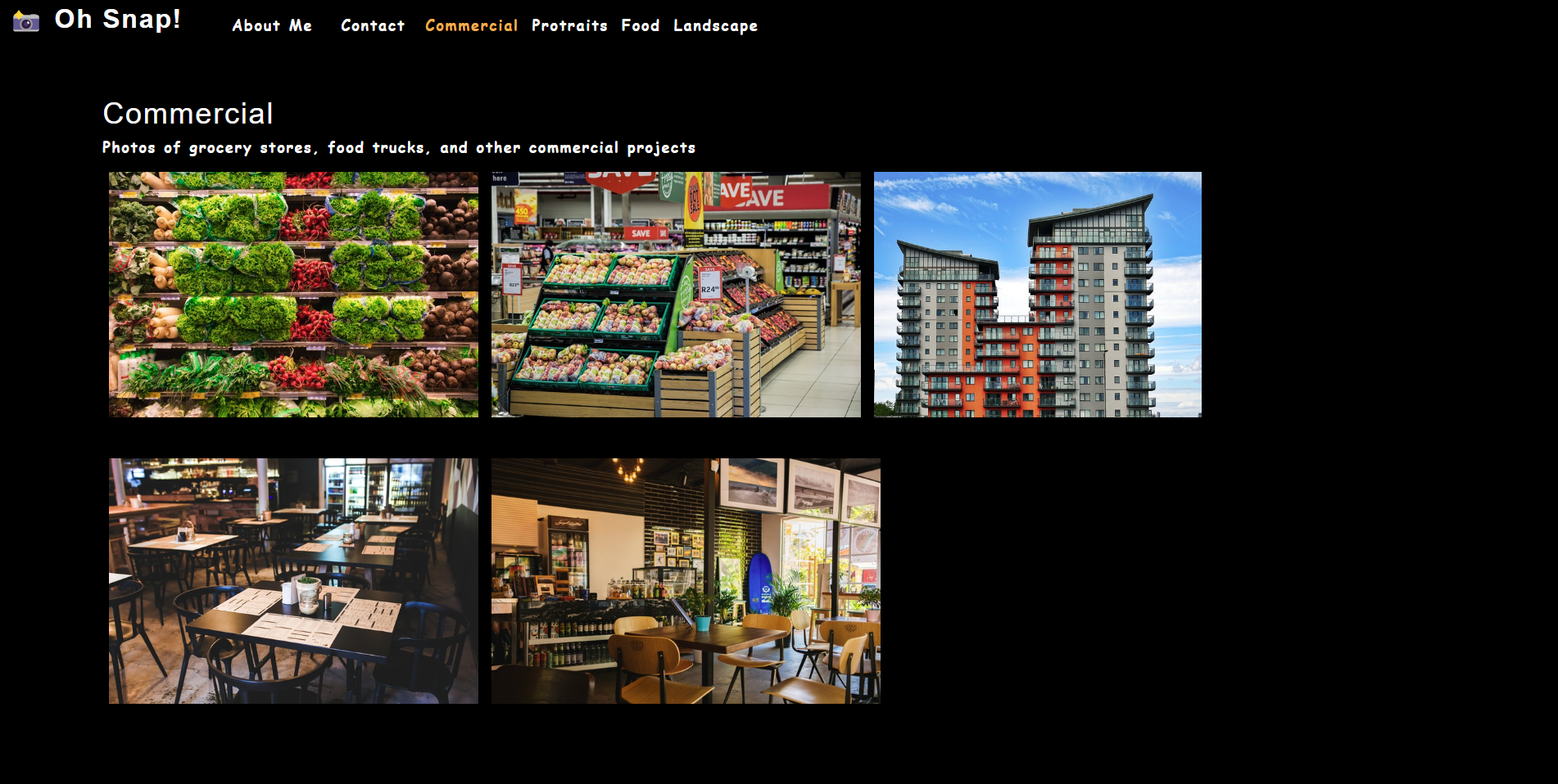 GitHub - KevinHeaton/photo-port: A project using React to showcase an ...