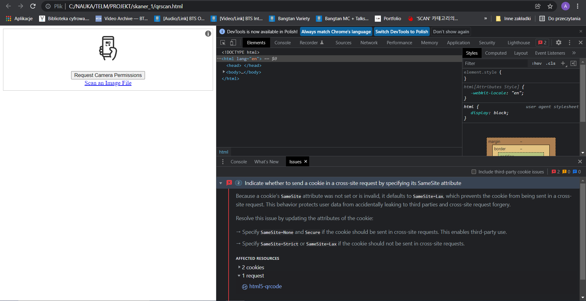 Uncaught cameraIdOrConfig is required · Issue #398 · mebjas/html5 ...