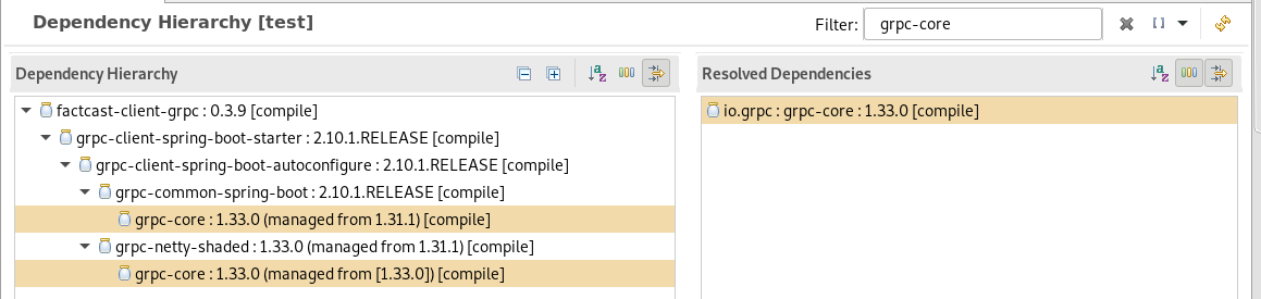 incompatible dependencies grpc-* · Issue #1166 · factcast/factcast · GitHub