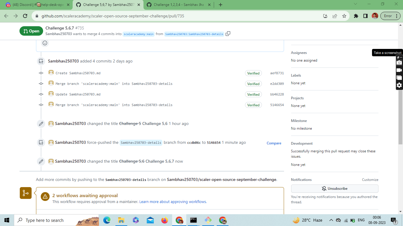 Challenge 1,2,3,4,7,9,10,11,12,13 - Sambhav Jha · Issue #277 · scaleracademy/scaler-open-source ...