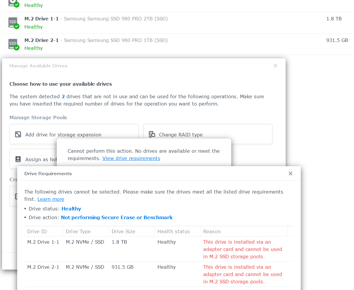 No M.2 volumes with 7.2 u3 · Issue #141 · 007revad/Synology_HDD_db · GitHub