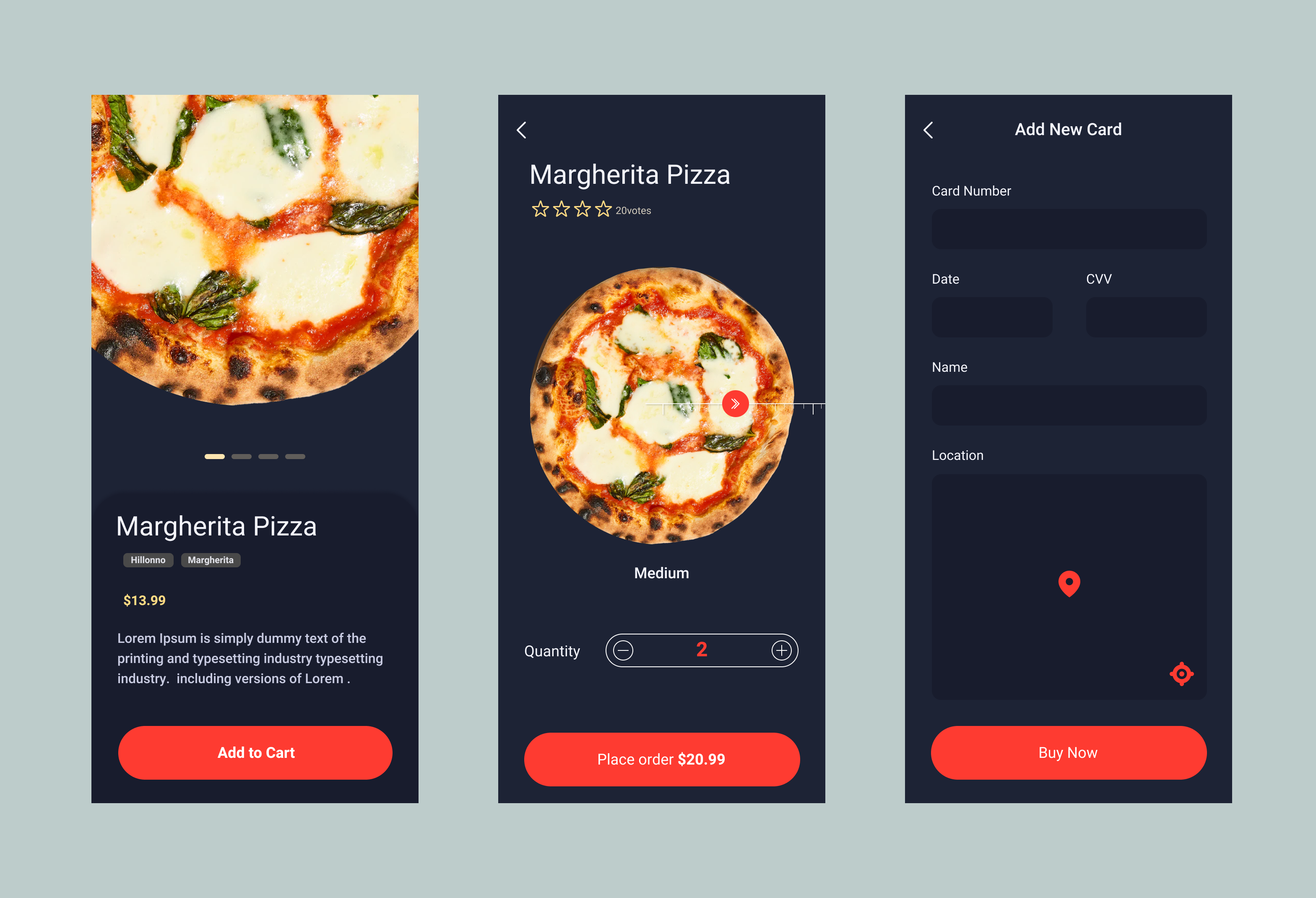 GitHub - CherifiMi/Pizza-Order-App: 🍕 A modern android app based on MVVM architecture. and shows ...