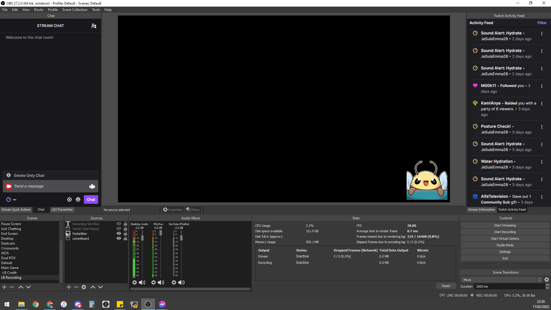 OBS opens non-maximised with plug-in installed · Issue #87 ...