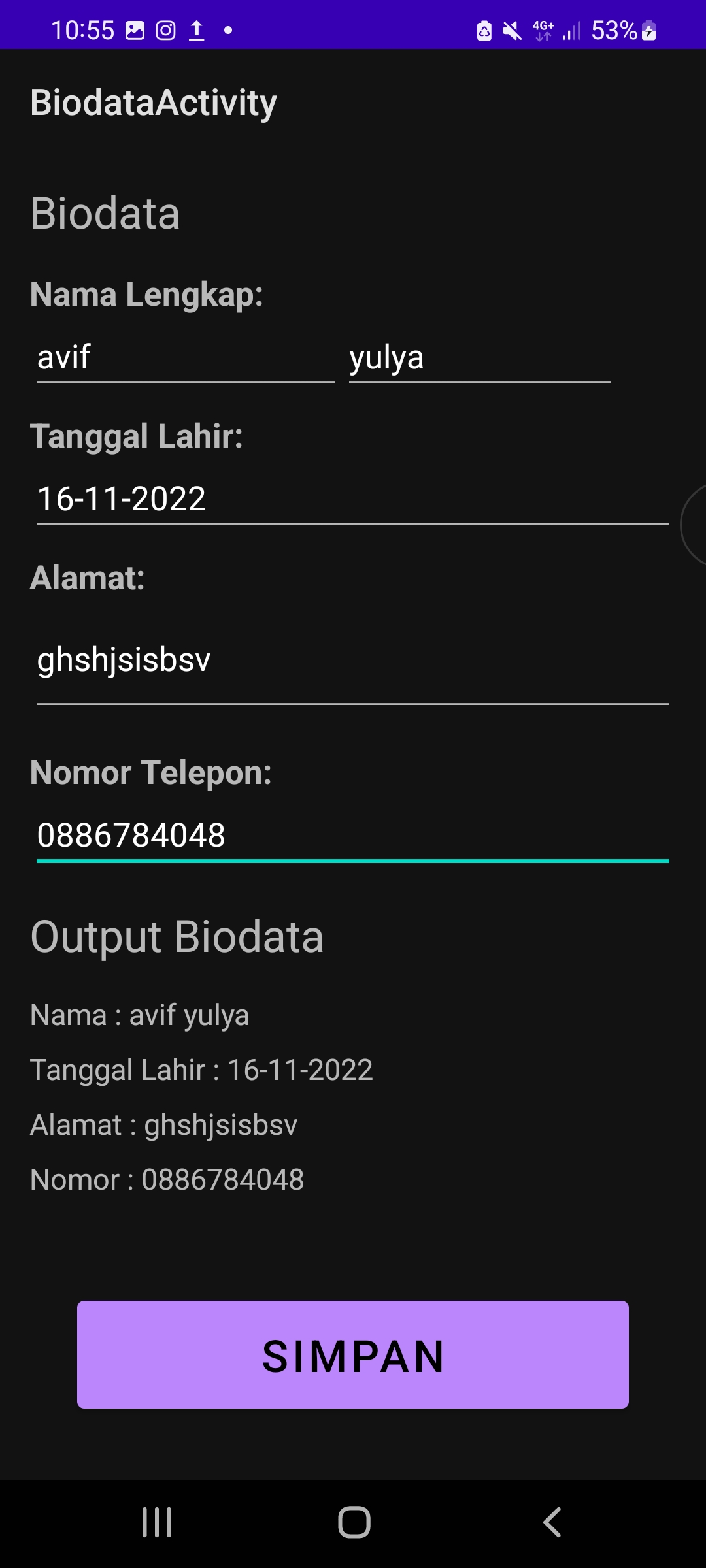 GitHub - avifyulya/biodata_android