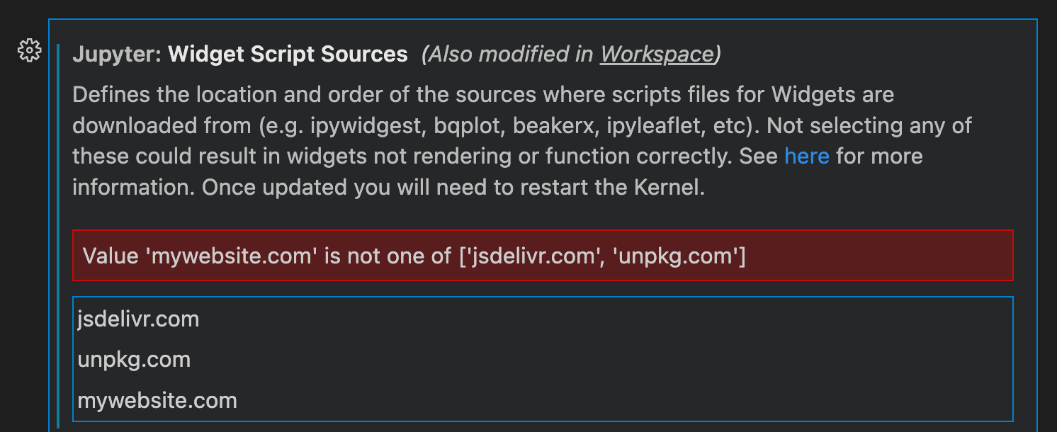 Feature Request Allow Widgetscriptsources Other Than And · Issue 12598