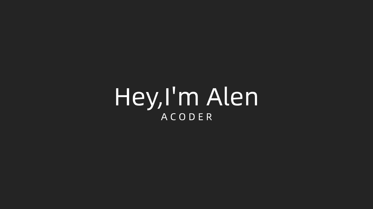 ALen-404 (Alen) · GitHub