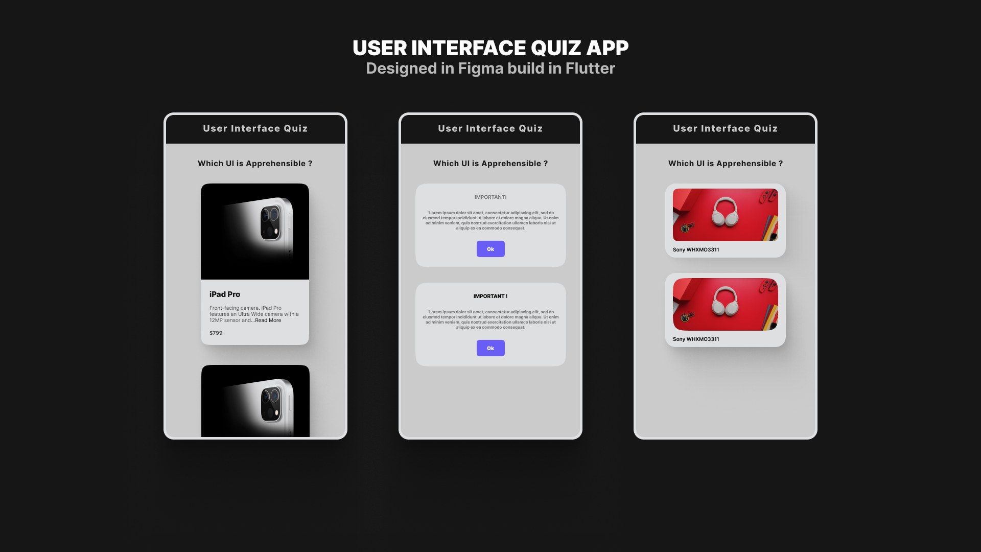 GitHub - khanFarhn14/User-Interface-Quiz-app: Interface Genius