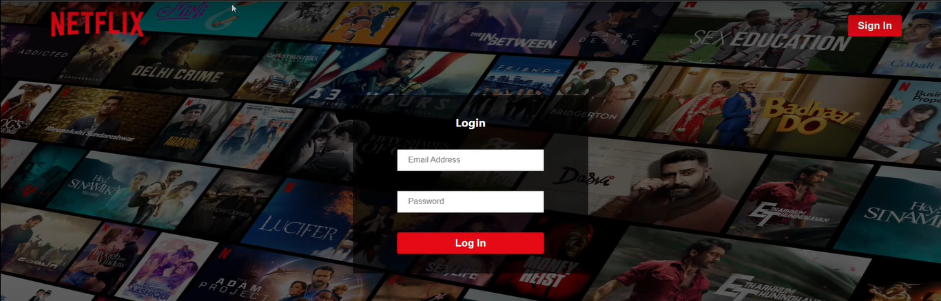GitHub - ShivaBollam07/Netflix-Login-Signup-page