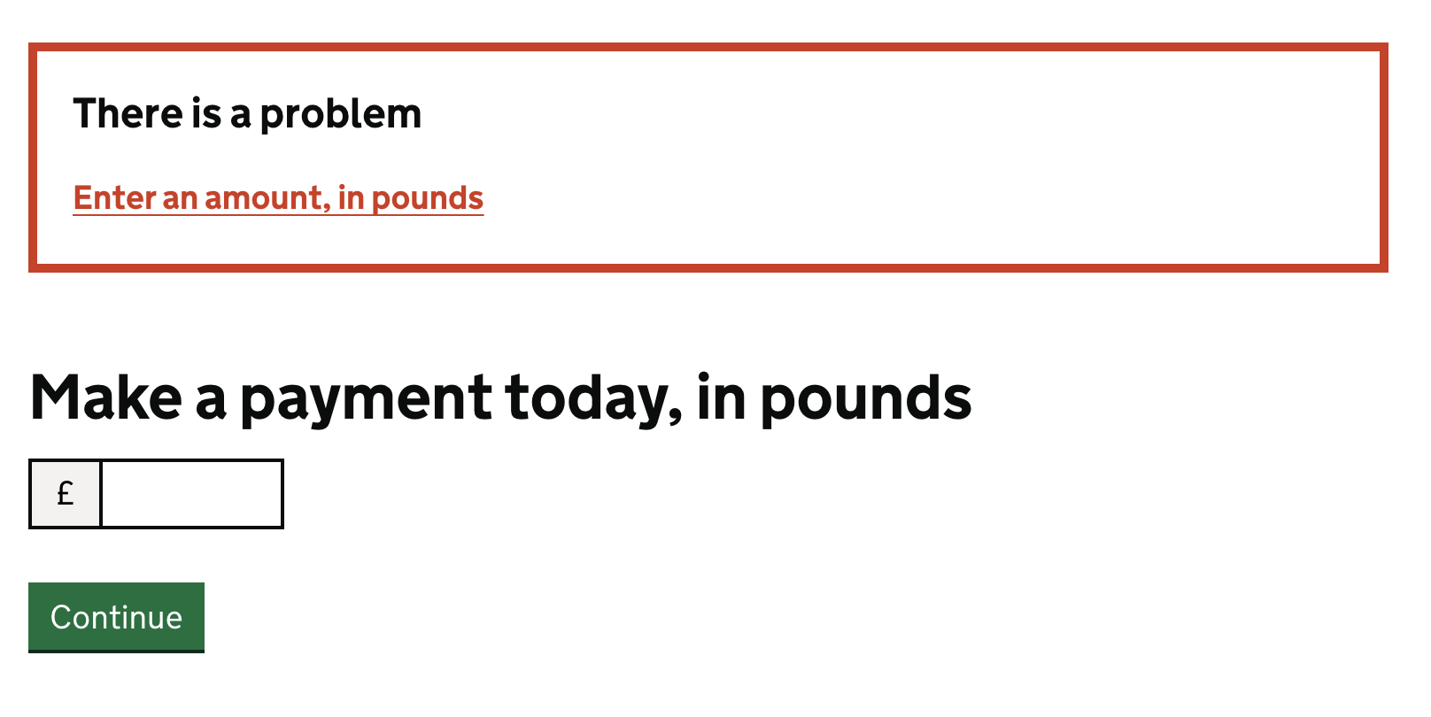 Text inputs with prefixes or suffixes should follow our error message guidance · Issue #2799 ...