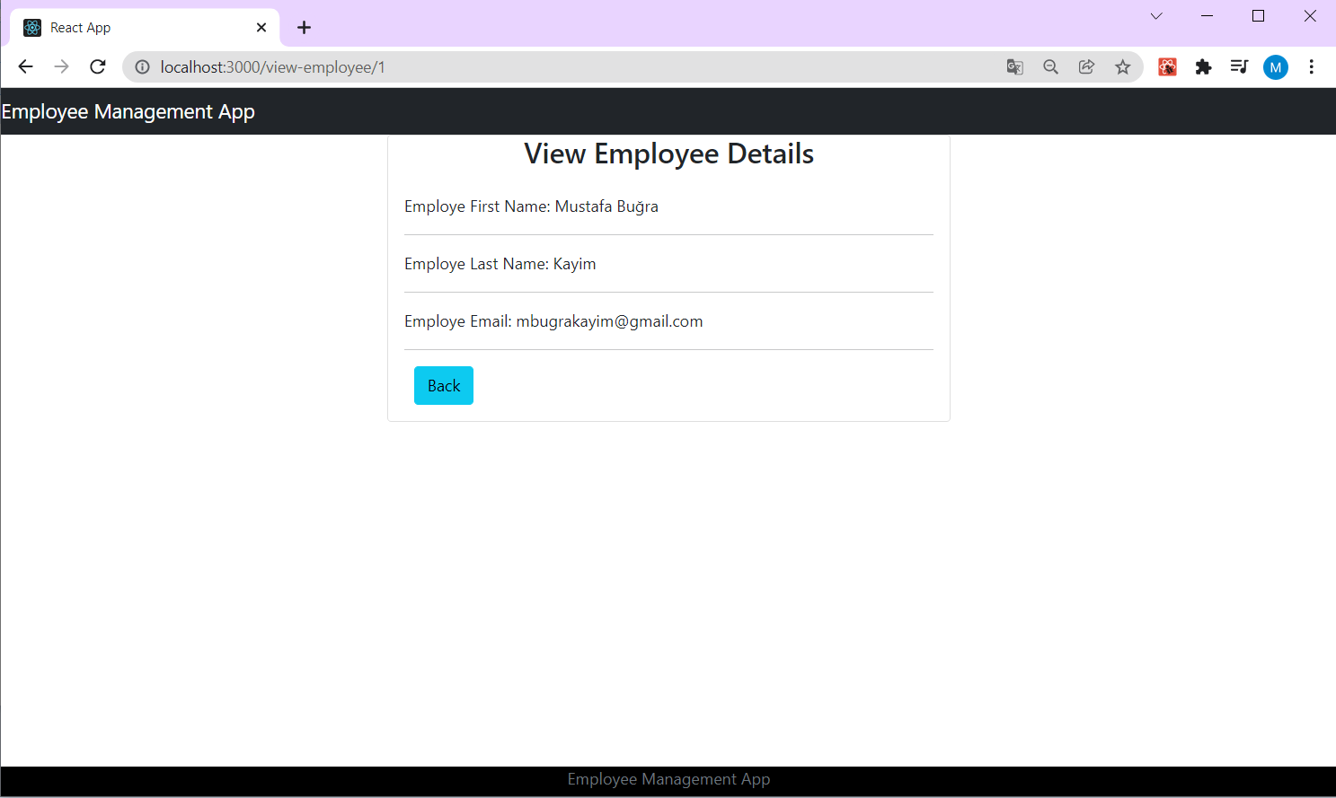 GitHub - mbugrakayim/Employee