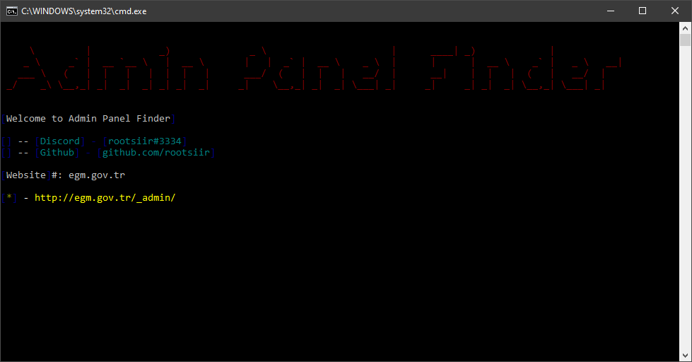 GitHub - rootsiir/Admin-Panel-and-Subdomain-Finder: Admin panel bulucu ve Subdomain tarayıcı
