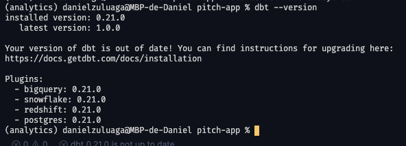 Stuck at `Detecting dbt` · Issue #101 · AltimateAI/vscode-dbt-power ... Stuck at `Detecting dbt` · Issue #101 · AltimateAI/vscode-dbt-power ...