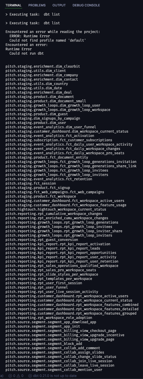 Stuck at `Detecting dbt` · Issue #101 · AltimateAI/vscode-dbt-power ... Stuck at `Detecting dbt` · Issue #101 · AltimateAI/vscode-dbt-power ...