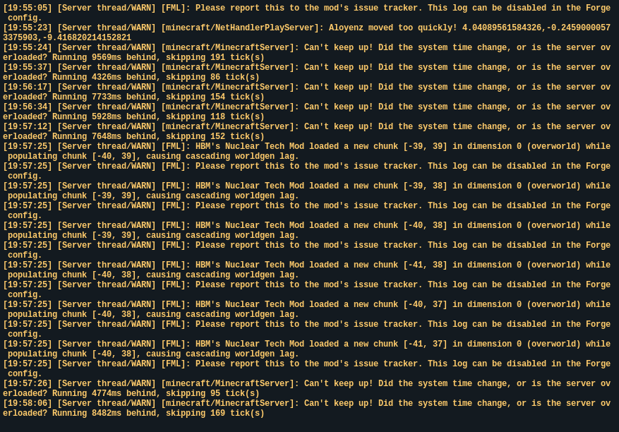 Server lag after nuclear bomb explosion. · Issue #1250 · HbmMods/Hbm-s-Nuclear-Tech-GIT · GitHub