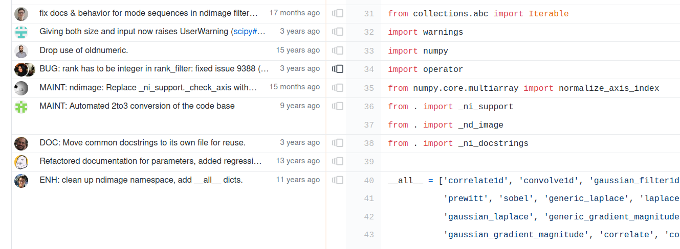 Making clearer what namespaces are public by use of underscores · Issue ...