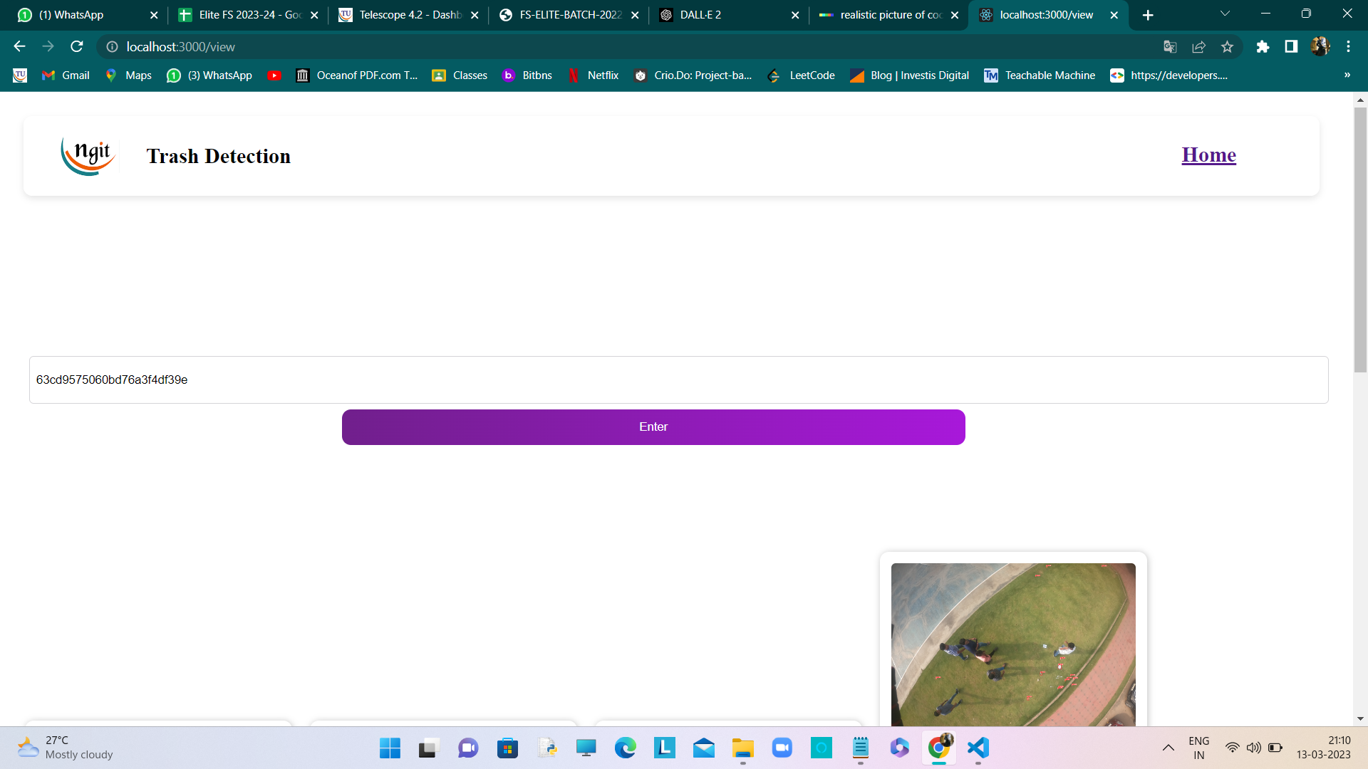 Github Batchu 29 Trash Detection Using Yolov5 On Drone Images Docs