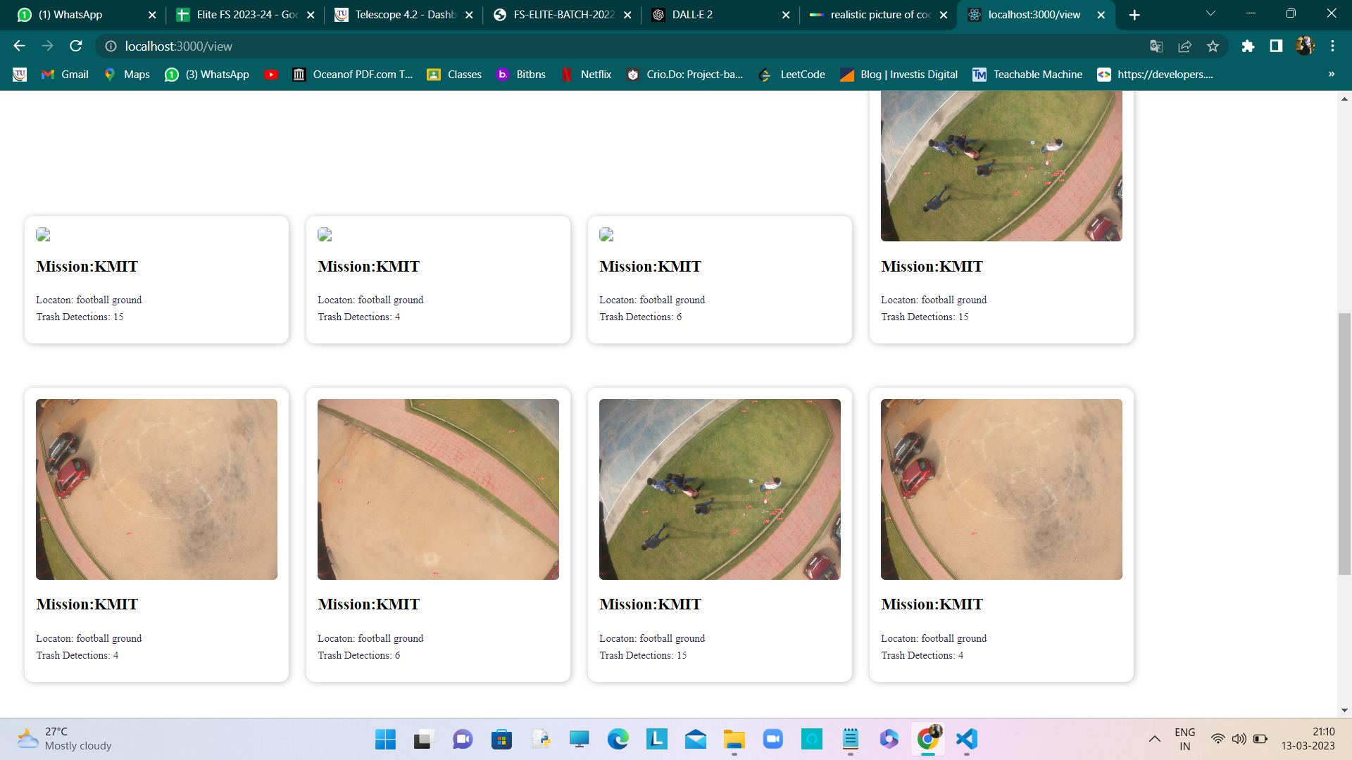 Github Batchu 29 Trash Detection Using Yolov5 On Drone Images Docs