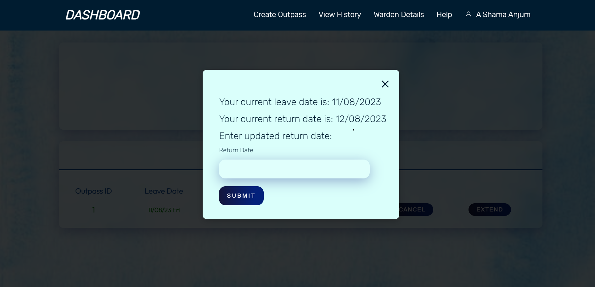 GitHub - yugen-21/Out-pass-system-student-dashboard