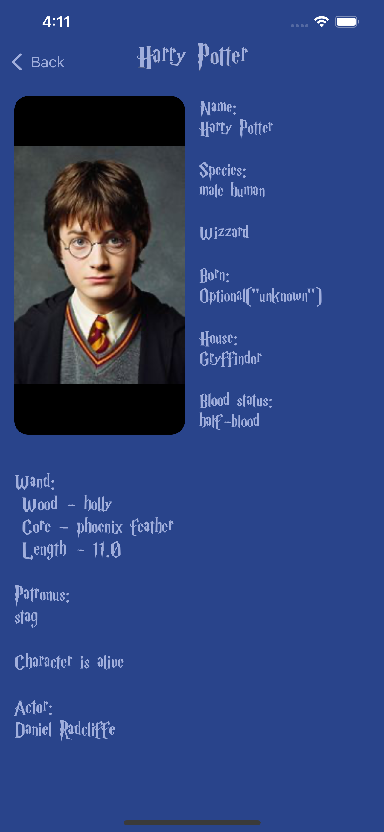 GitHub - AnikinIlya/HarryPotterApp: List of Harry Potter characters
