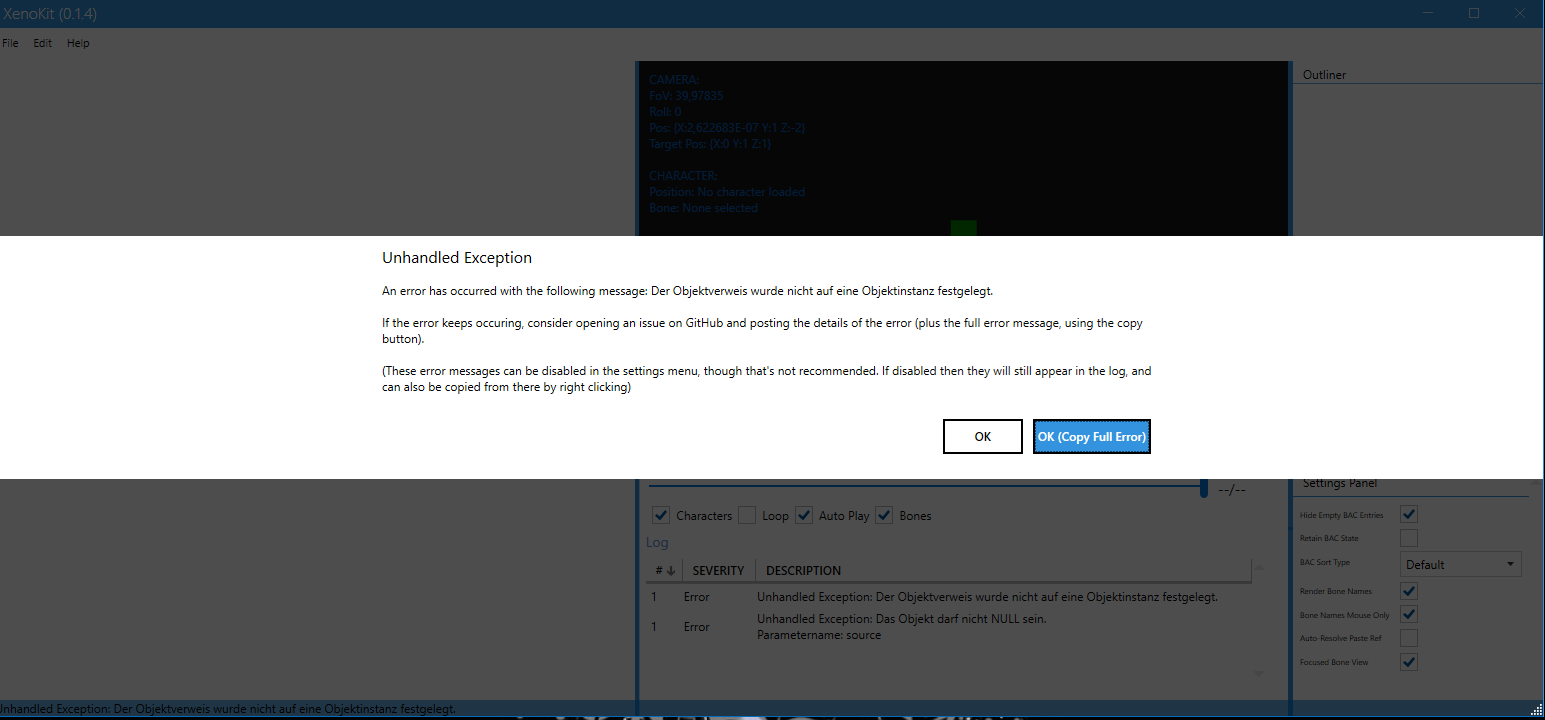 An error on xenokit · Issue #75 · LazyBone152/XV2-Tools · GitHub