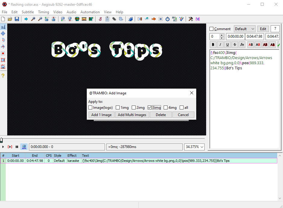 GitHub - baonguyen0703/TRAMBO-Aegisub-Automation-AddImage: Add PNG Images to Aegisub