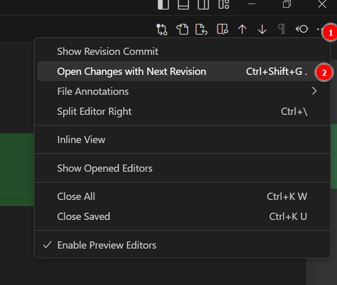 The forward button doesn't show anymore. · Issue #2727 · gitkraken/vscode-gitlens · GitHub