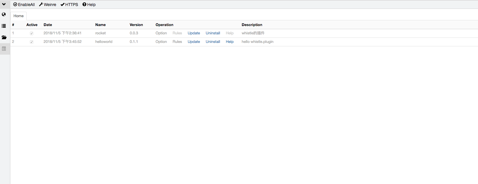 whistle plugin disabled on mac Mojave version · Issue #235 · avwo/whistle · GitHub